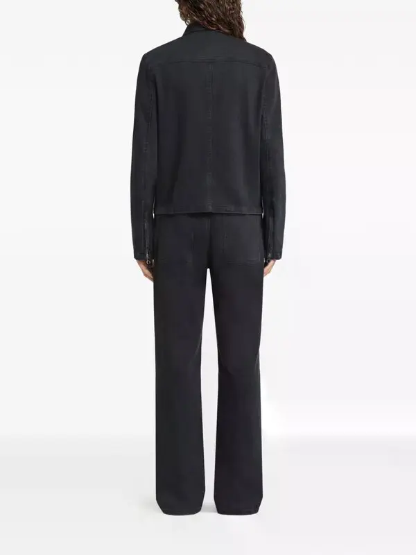 COURREGES City Shadow Zip-fastening Jacket - Black