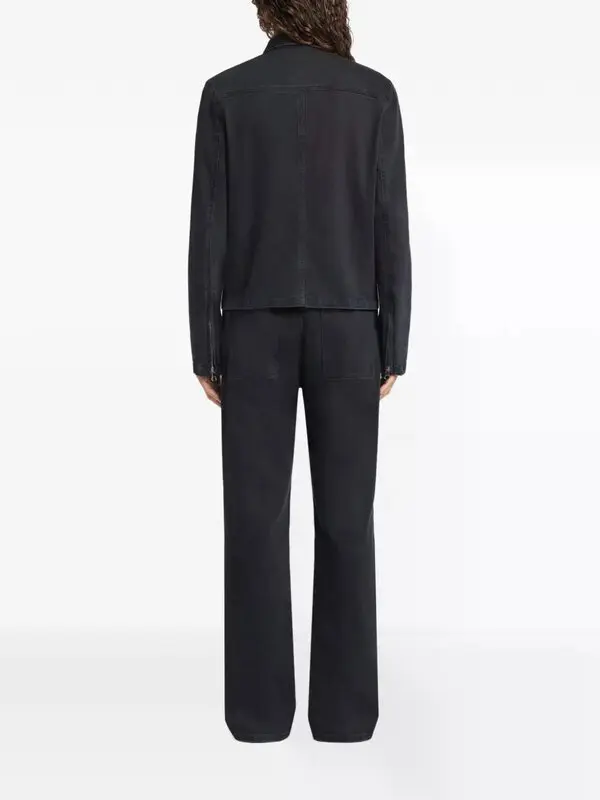 COURREGES City Shadow Zip-fastening Jacket - Black