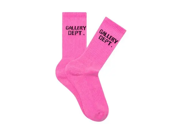 GALLERY DEPT. Clean Socks - Fluorescent Pink
