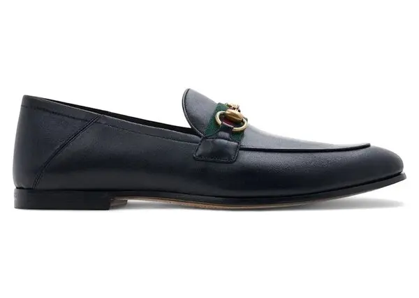 Gucci Horsebit Web Loafer - Black