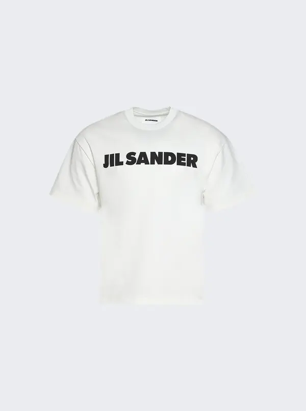 JIL SANDER Logo Tee - White