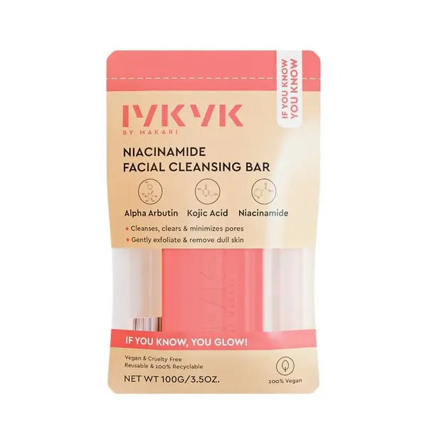 MAKARI Niacinamide Facial Cleansing Bar 7oz - Red