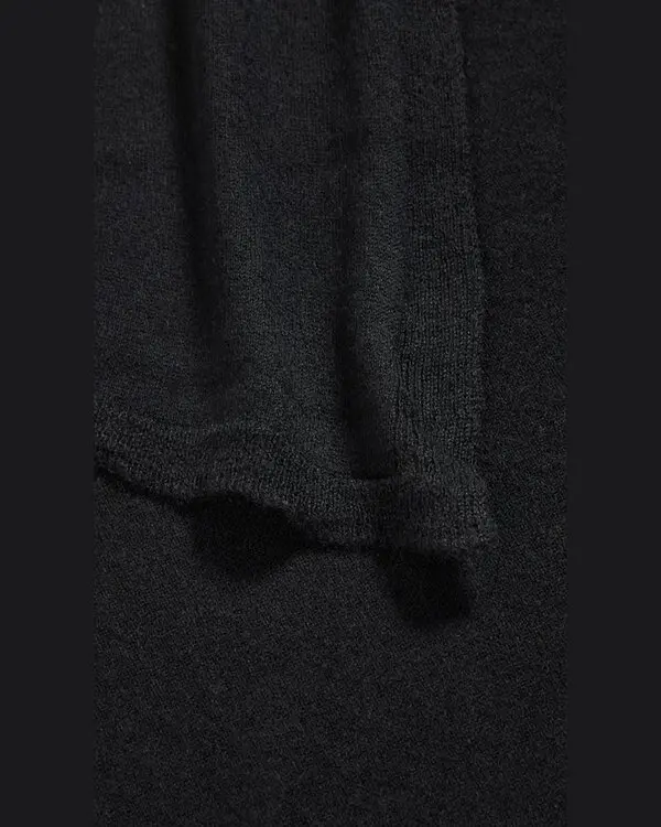 Majestic Filatures Machine Washable Cashmere Scarf - Noir