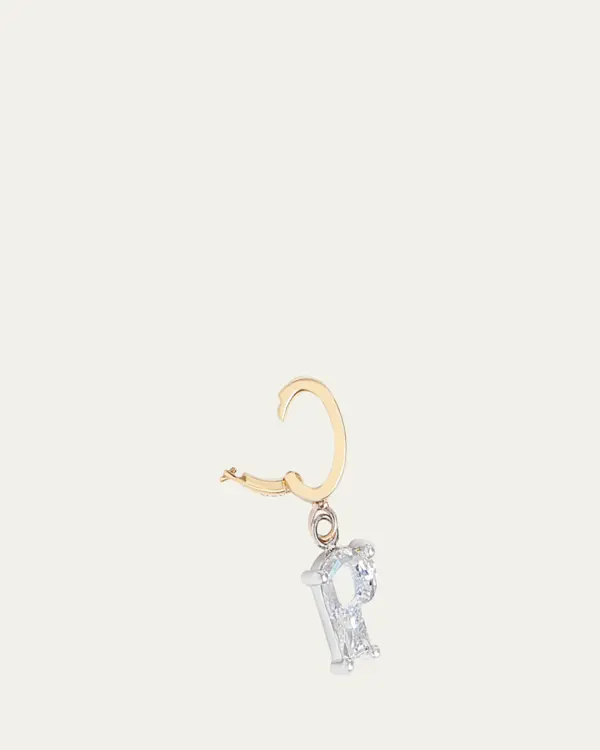 KENDALL ROW Lab Grown Diamond 14k Letter Charm