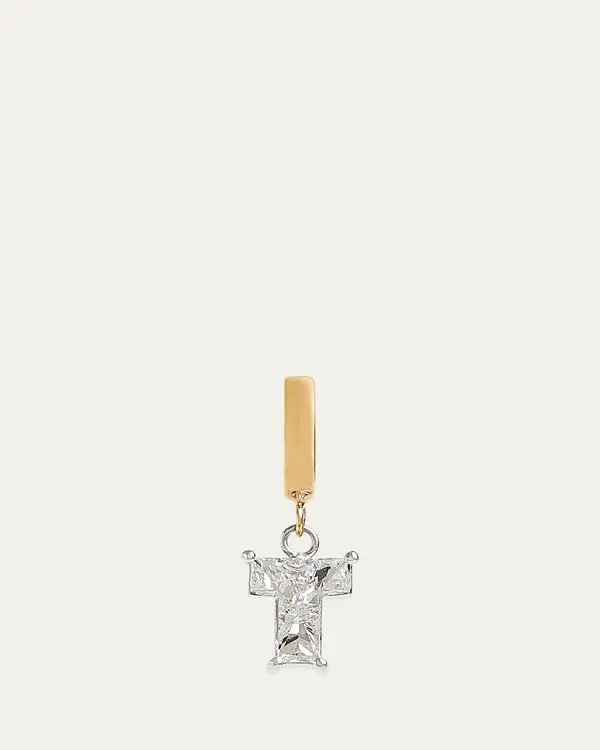KENDALL ROW Letter Charm - White