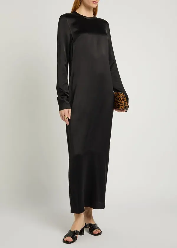TOTEME Satin Midi Dress
