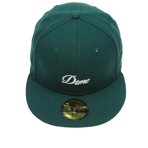 DIME Cursive New Era Cap - Evergreen