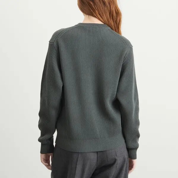 Auralee Soft Rib Knit Pullover