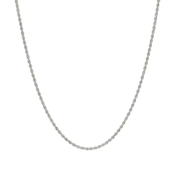 Tom Wood 20.5" Rope Chain Necklace - Silver