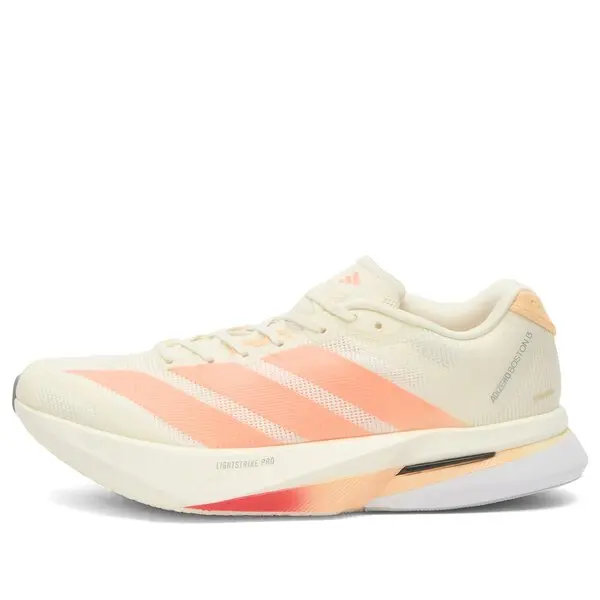 ADIDAS RUNNING Adidas Adizero Boston 13 W Sneaker - Off White/beam Orange/acid Orange