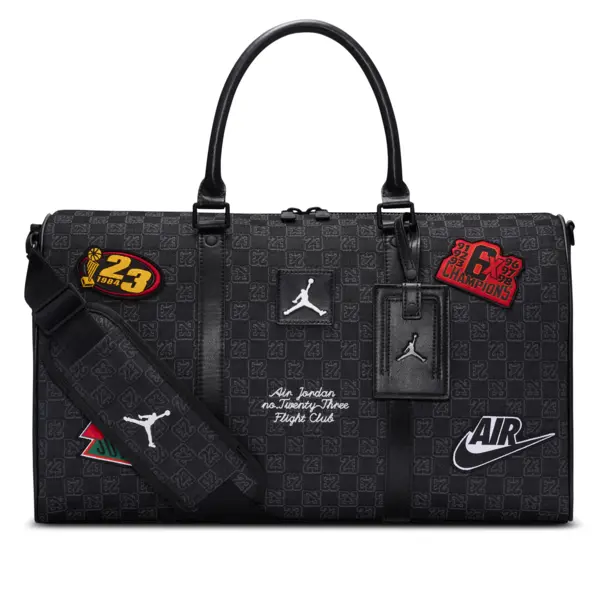 JORDAN Monogram Duffle Bag - Black