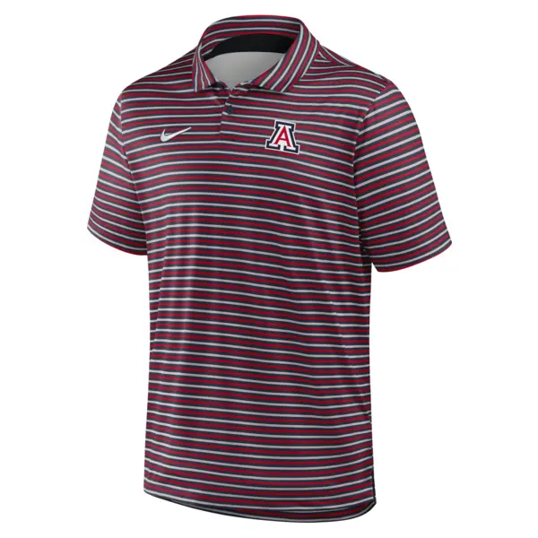 Nike Arizona Tour Stripe Dri-fit College Polo - Blue