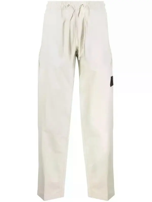 Calvin Klein Technical Logo-appliqué Trousers - Neutrals