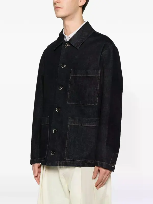 Barena Venezia Buttoned Denim Jacket