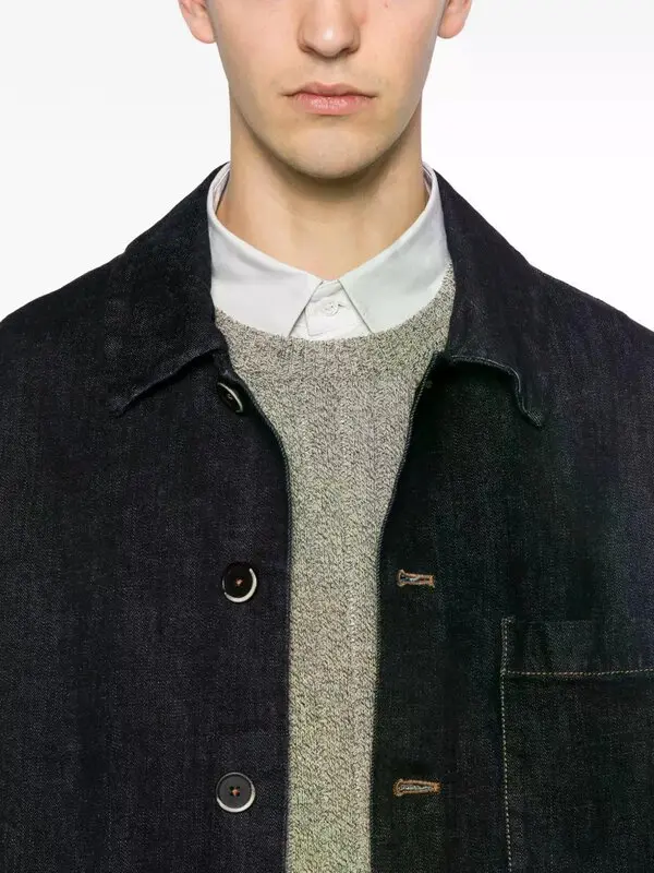 Barena Venezia Buttoned Denim Jacket