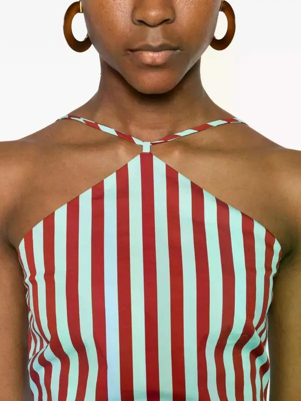 SIMONMILLER Tie-detailed Top - Red