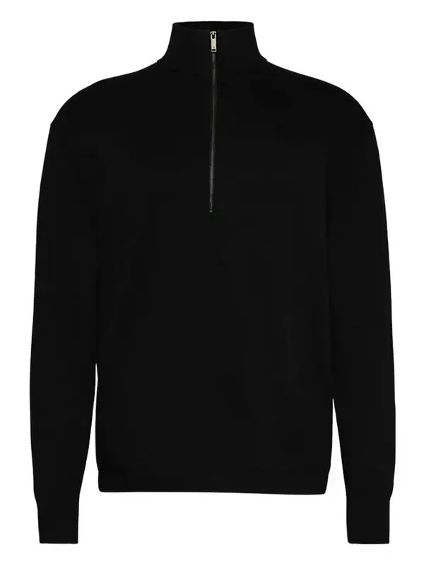Calvin Klein Half-zip Sweater - Black