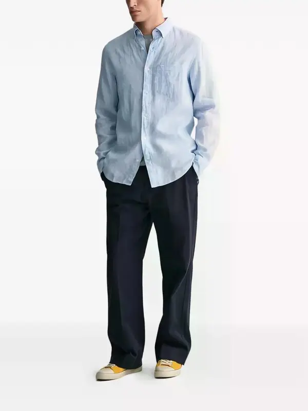 Gant Chest-pocket Shirt - Blue