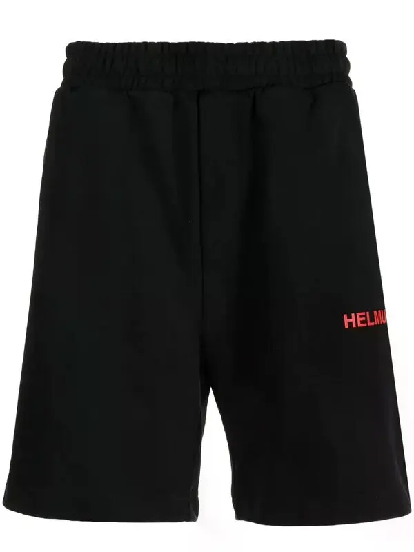 Helmut Lang Logo-print Cotton Shorts