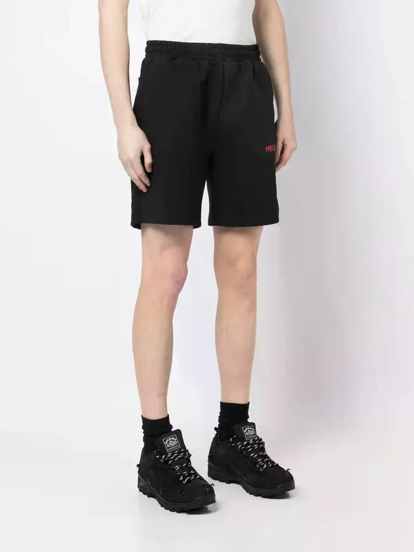 Helmut Lang Logo-print Cotton Shorts