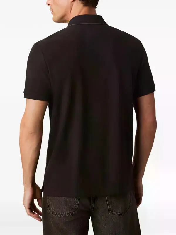 Calvin Klein Logo-embroidered Polo Shirt