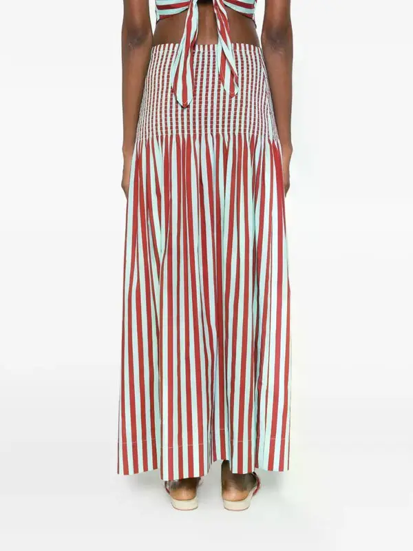 SIMONMILLER Striped Maxi Skirt