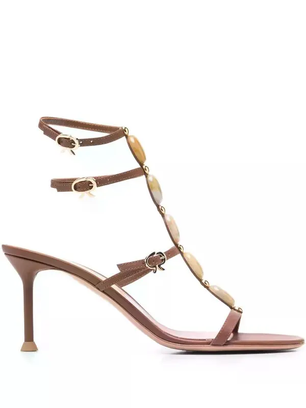 GIANVITO ROSSI Stone-embellished Sandals
