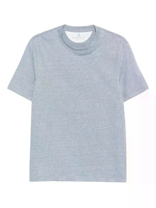 Brunello Cucinelli Straight Hem Cotton T-shirt