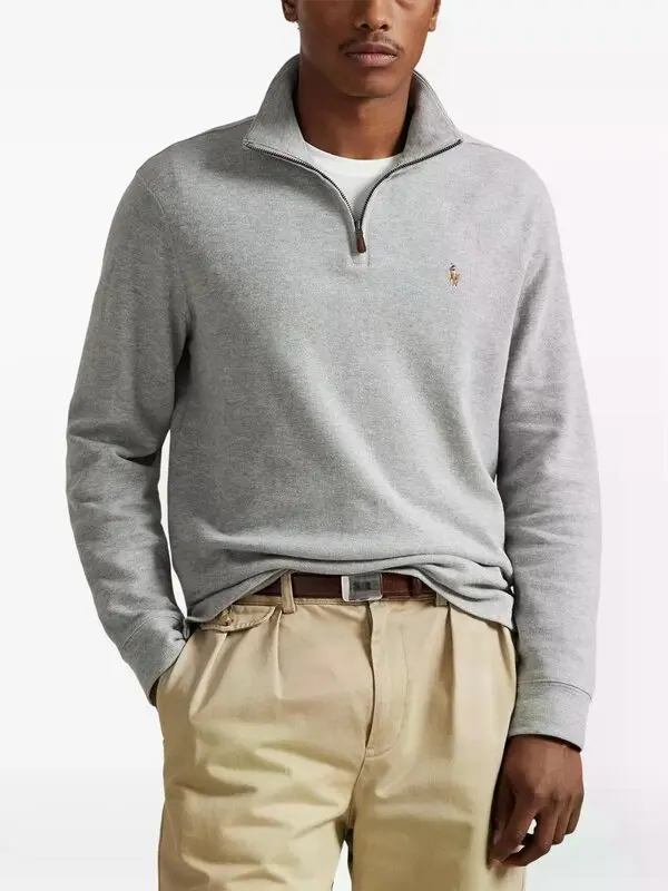 Polo Ralph Lauren Half-zip Sweatshirt - Grey