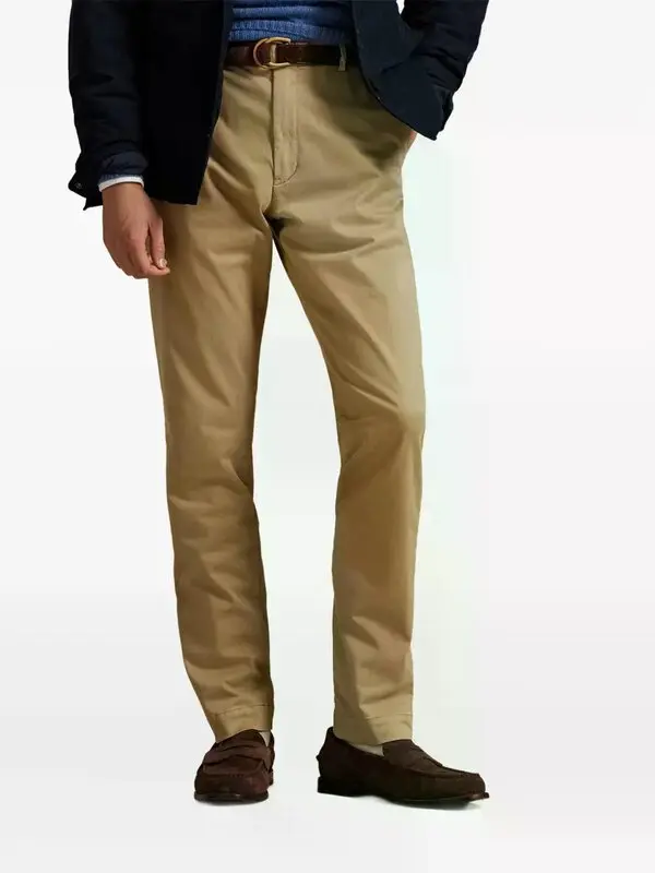 Polo Ralph Lauren Flat Front Trousers - Neutrals