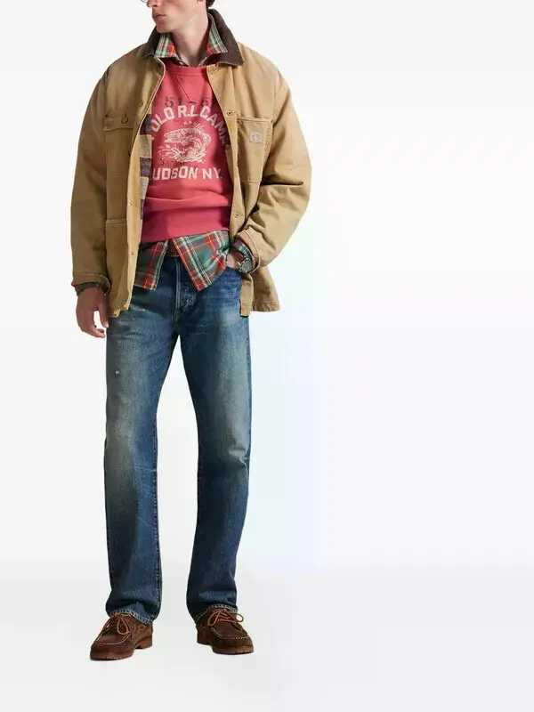 Polo Ralph Lauren Corduroy-collar Canvas Chore Jacket