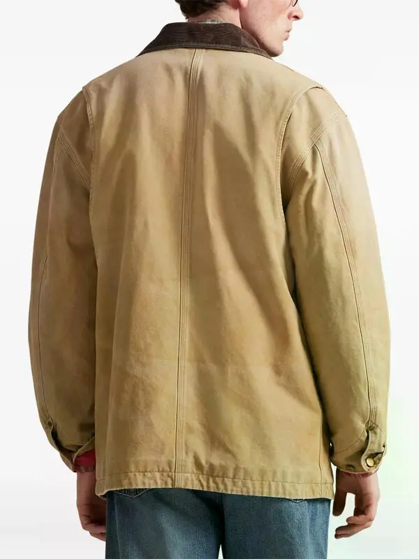 Polo Ralph Lauren Corduroy-collar Canvas Chore Jacket