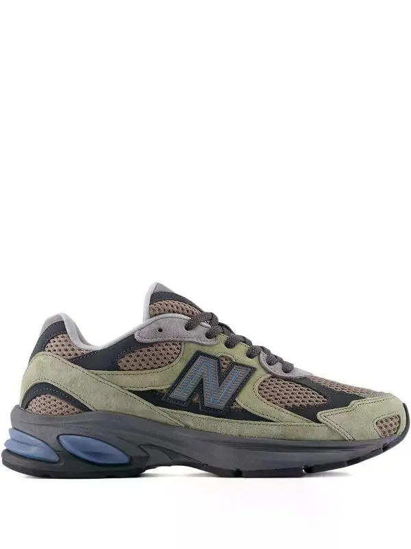 NEW BALANCE 2010 Logo-patch Sneakers - Green