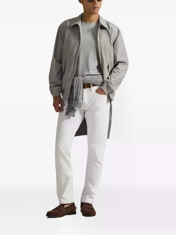 Polo Ralph Lauren Zip-up Lined Windbreaker - Grey