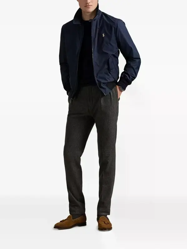 Polo Ralph Lauren Zip-up Logo Detail Jacket