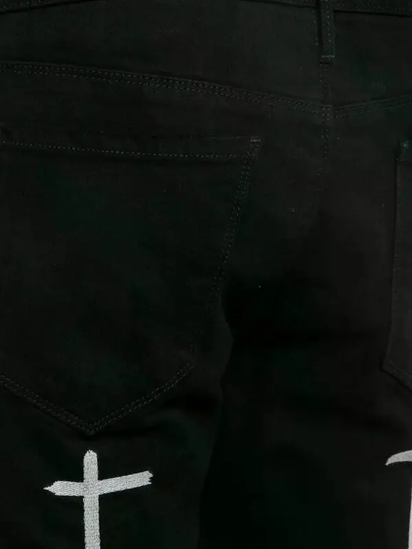 RtA Bryant Knee-embroidered Jeans