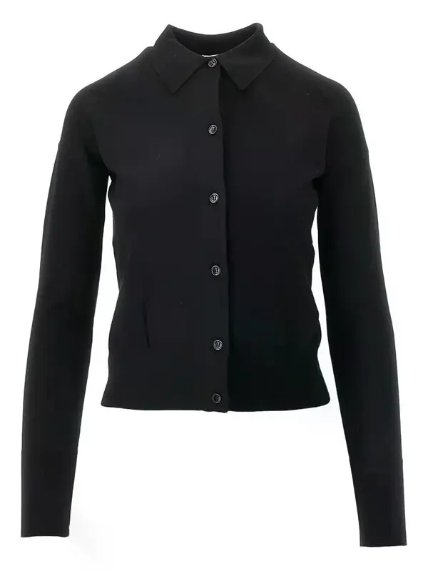 Max Mara Buttoned Cardigan - Black