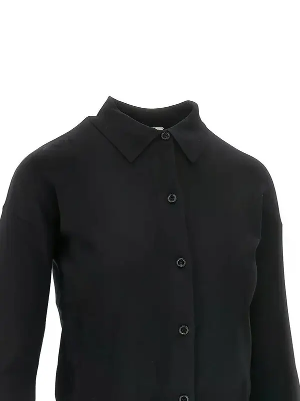 Max Mara Buttoned Cardigan - Black