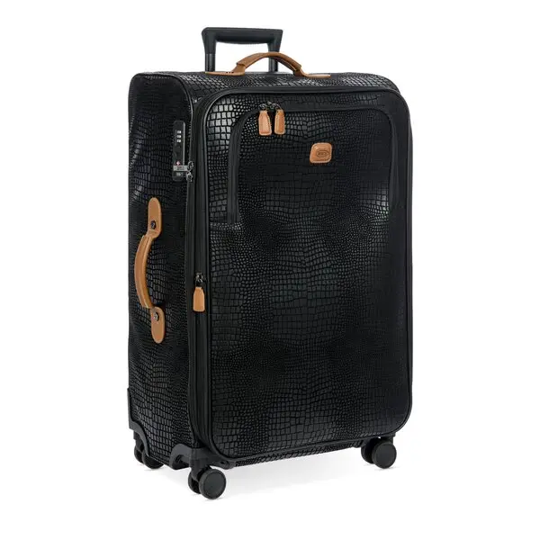 Bric'S My Safari 28 Expandable Spinner Suitcase - Black