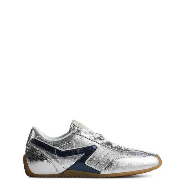 Rag & Bone Retro Runner Slim Sneakers - Silver/navy