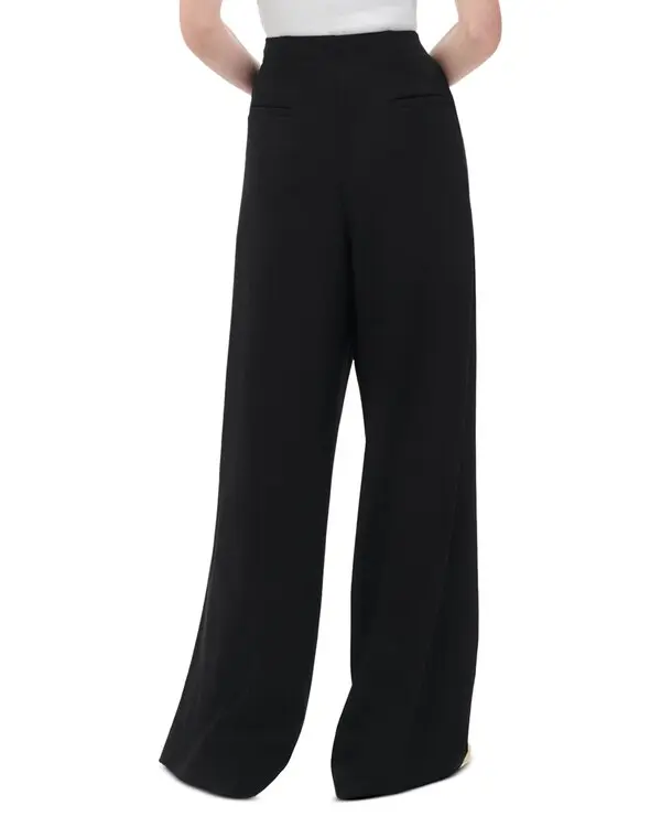 Rag & Bone Irina High-rise Pants With Contrast Stitch - Black