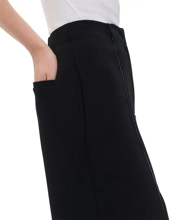 Rag & Bone Irina High-rise Pants With Contrast Stitch - Black
