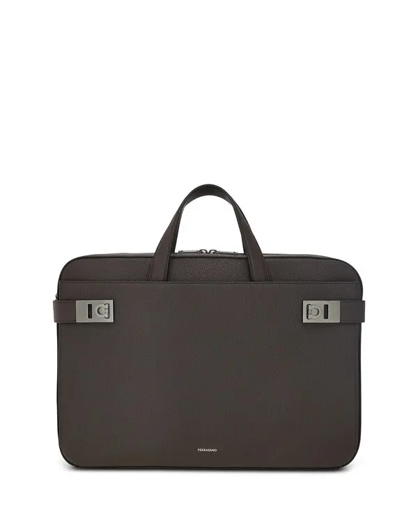 FERRAGAMO Leather Briefcase