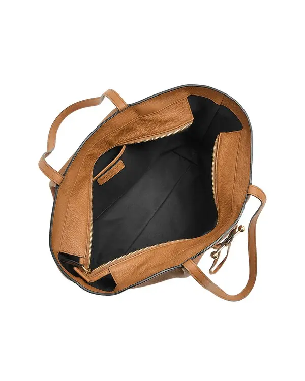 Strathberry Osette Leather Shopper Tote - Tan