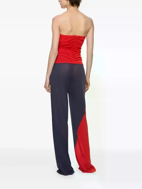 Paris Georgia Strapless Ruffled Top
