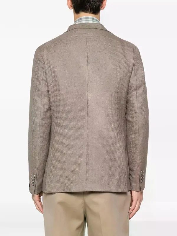 Tagliatore Textured Patch Pocket Jacket - Neutrals