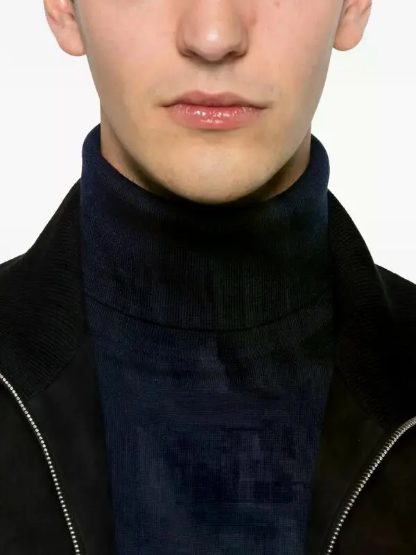 TOM FORD Turtleneck Sweater - Blue
