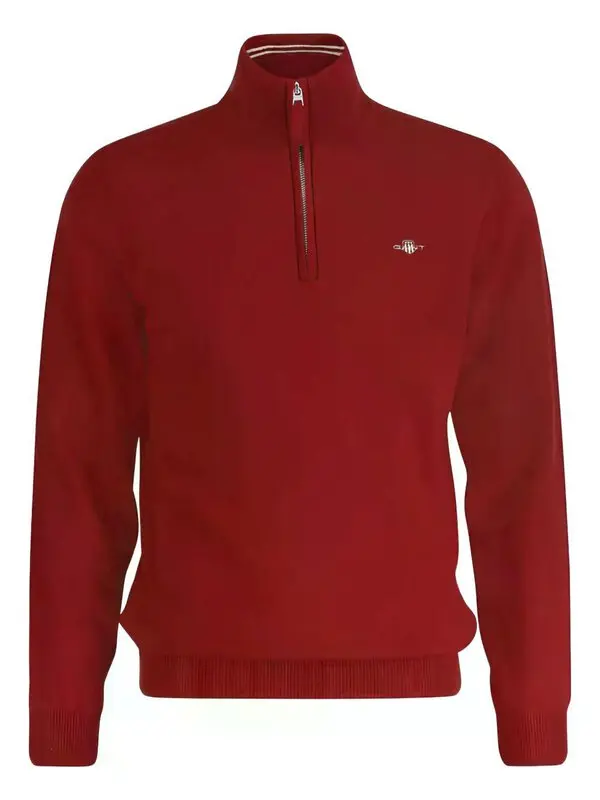 Gant Zip-fastening Sweater - Red