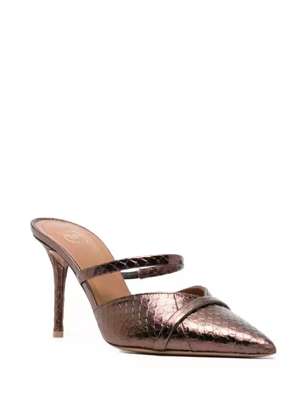 MALONE SOULIERS Frankie Leather Mules