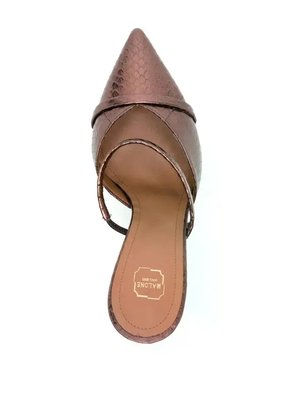 MALONE SOULIERS Frankie Leather Mules